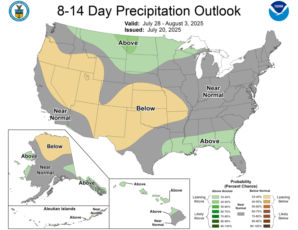Heat wave pattern for most; more scattered rain, severe storms across ...