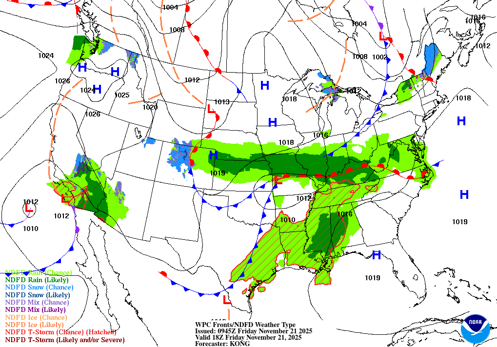 Much-needed rains unwind from the central Plains through the central ...