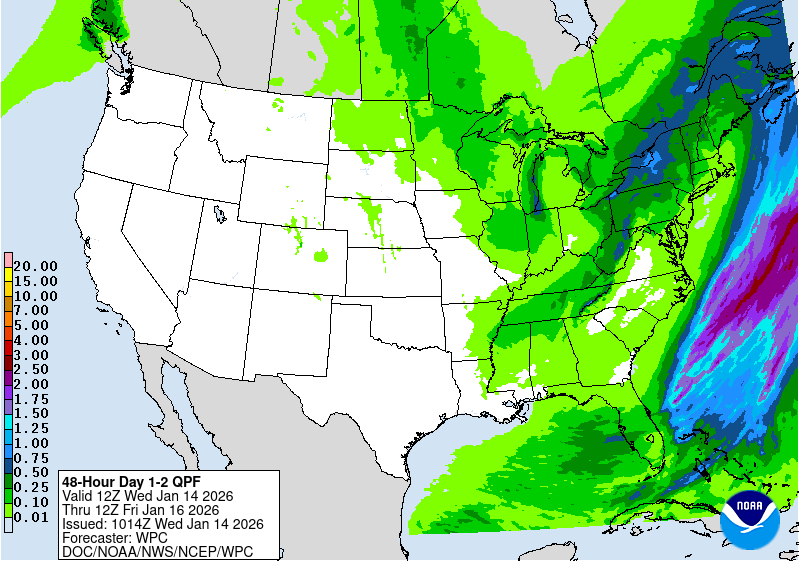 A big change in weather gets underway; a major pattern shift begins ...