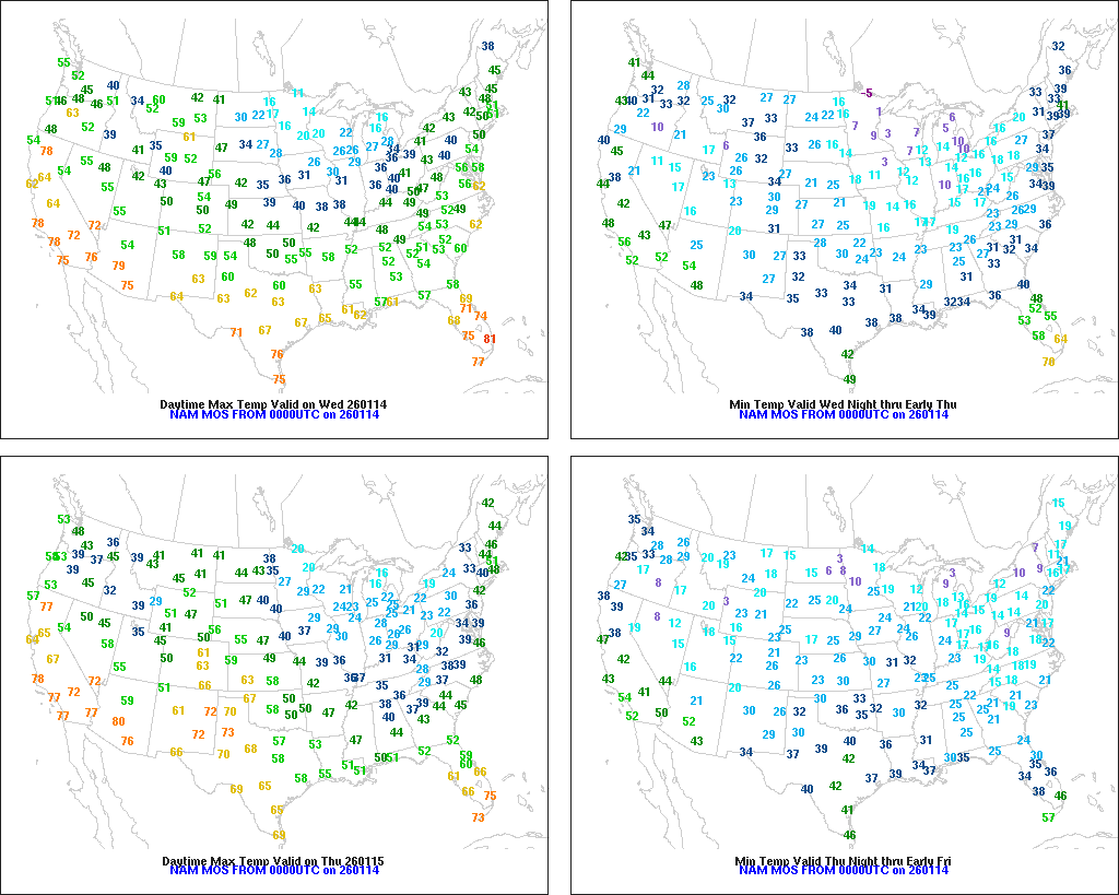 A big change in weather gets underway; a major pattern shift begins ...